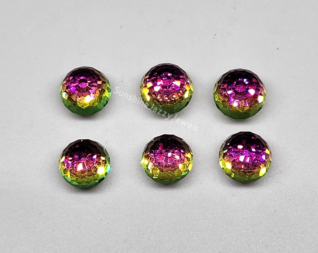 6pc Swarovski Crystal Vitrail Medium 6mm Disco Ball 4869 Fancy Stone; 3 ...