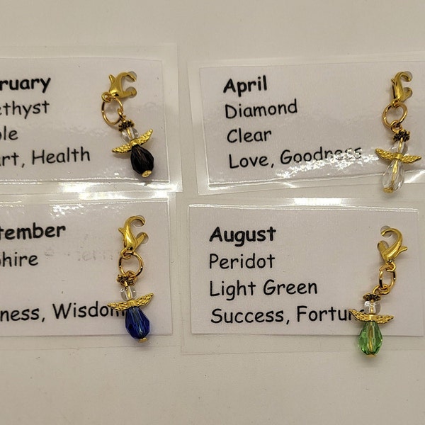 Angel Birthstone - Etsy