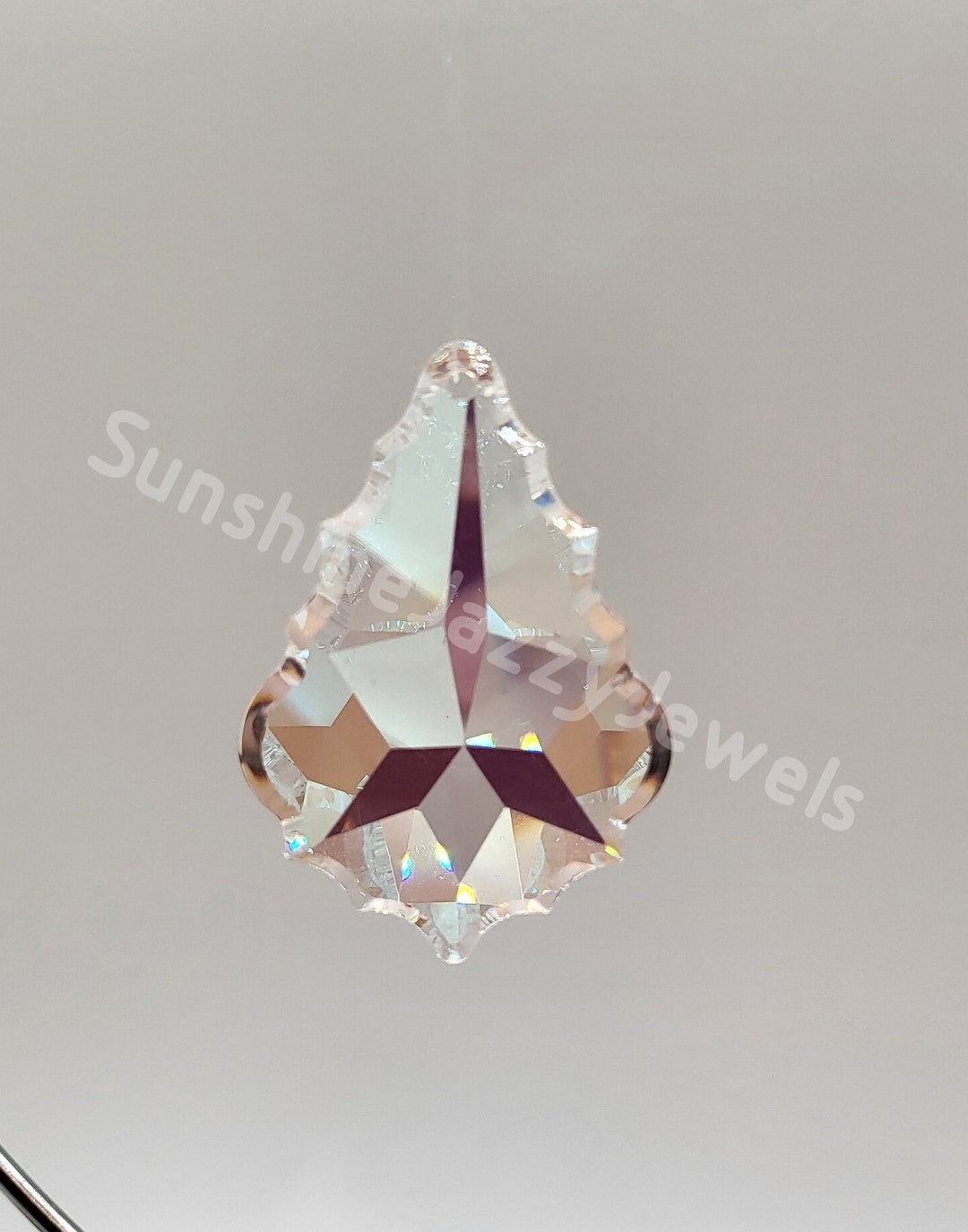 Swarovski Crystal Blue AB 50mm Pendalogue 8901 Suncatcher/ Prism ...