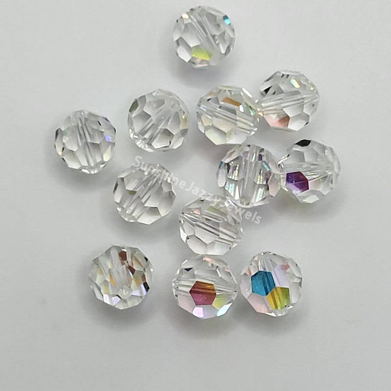 Swarovski 6mm Green Round - Etsy