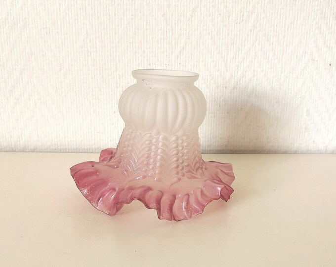 Tulip/lampshade/light Fixture/art Deco Spirit/frosted - Etsy