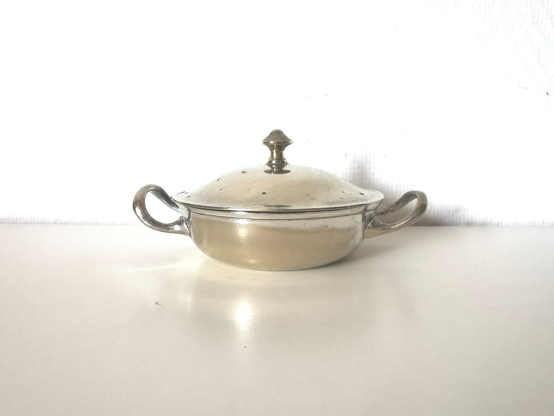 Pot / Pot / Cassolette / Silver Metal / Kitchen Tool / Silver - Etsy