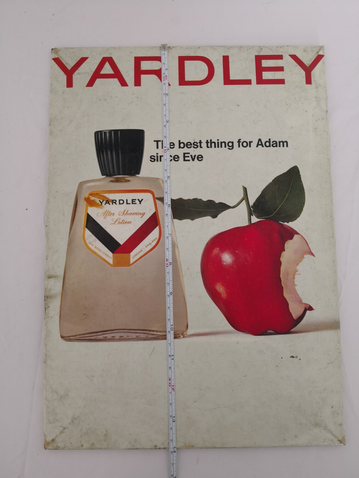 Advertising Poster/ Yardley /after Shave /perfume /apple/50s/ - Etsy UK