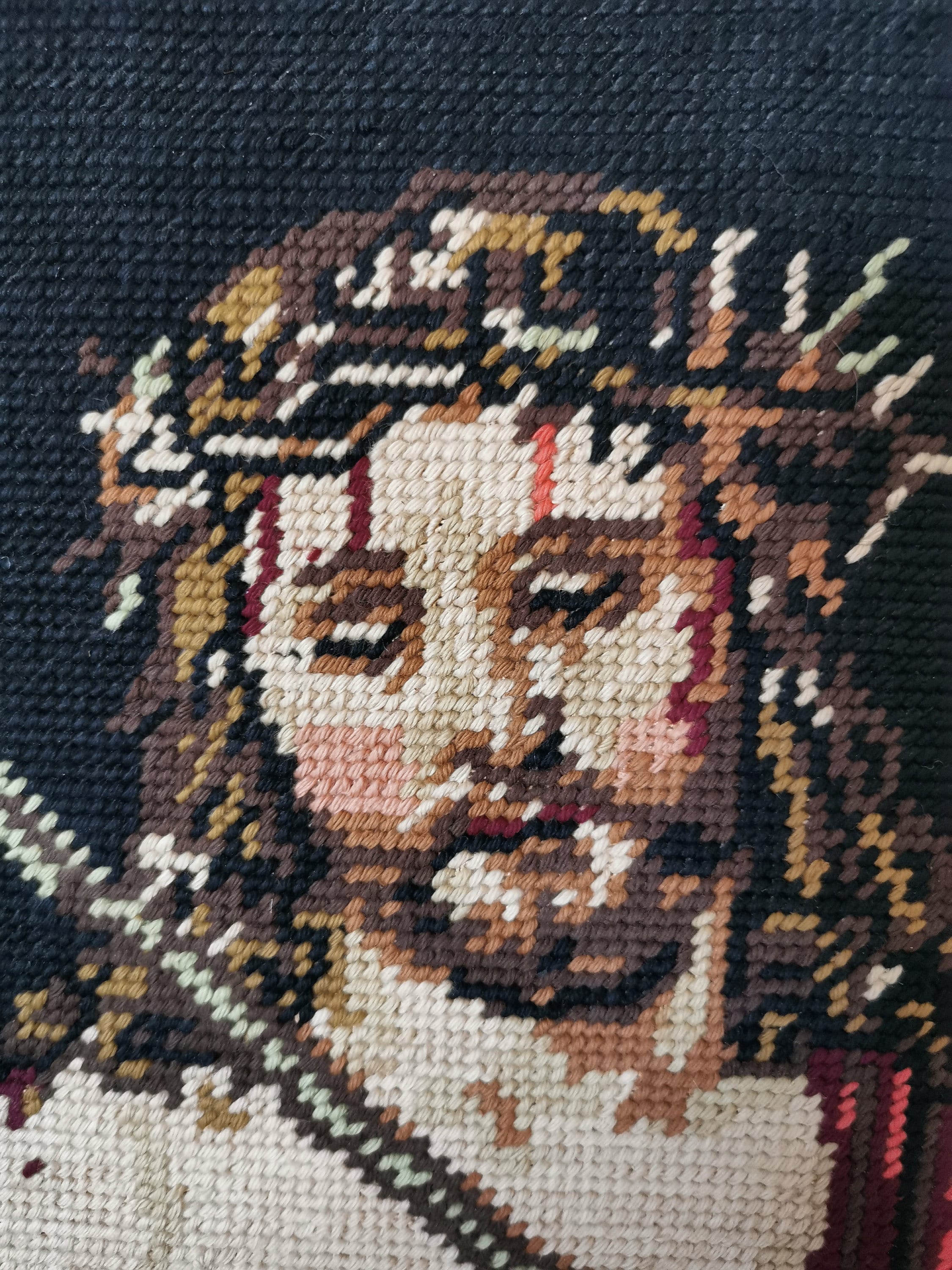 Tapestry/canvas/jesus Christ/ Sacred Art/ Catholic | Etsy