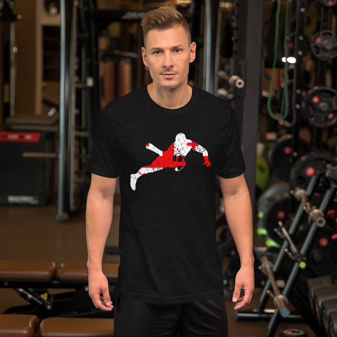 Georgian Rugby National Team Fan Gift World Cup Lelos Short-sleeve Mens ...