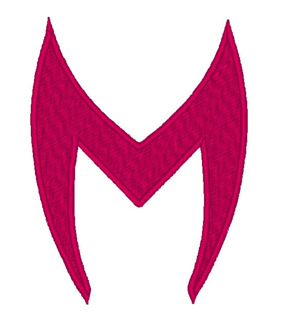 Scarlet Witch Logo Avengers Machine Embroidery Design Three | Etsy