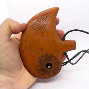 Ceramic Ocarina Night Song of Summer Grass. Handmade Musical Instrument ...