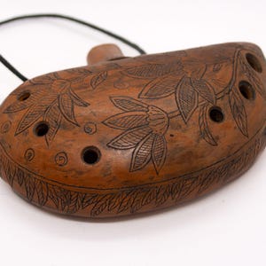 Ceramic Ocarina Night Song of Summer Grass. Handmade Musical Instrument ...