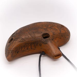 Ceramic Ocarina Night Song of Summer Grass. Handmade Musical Instrument ...