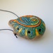 Ceramic Ocarina Eye of the Ancients. Handmade Clay Flute. Musical Wind ...