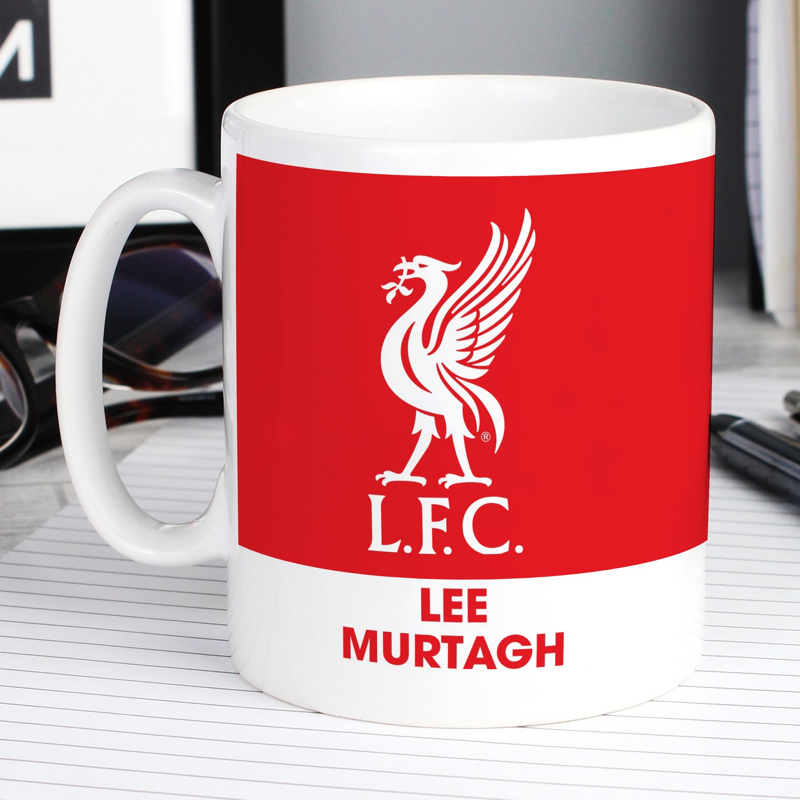 Liverpool FC Bold Crest Mug Football Mug Liverpool FC Fan | Etsy