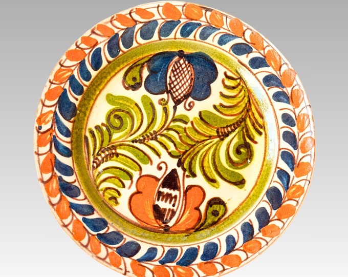 Handpainted Wall Hanging Plate From Korond / Corund With Traditional ...