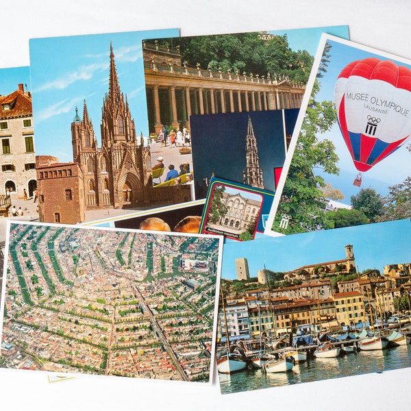 European Postcard - Etsy