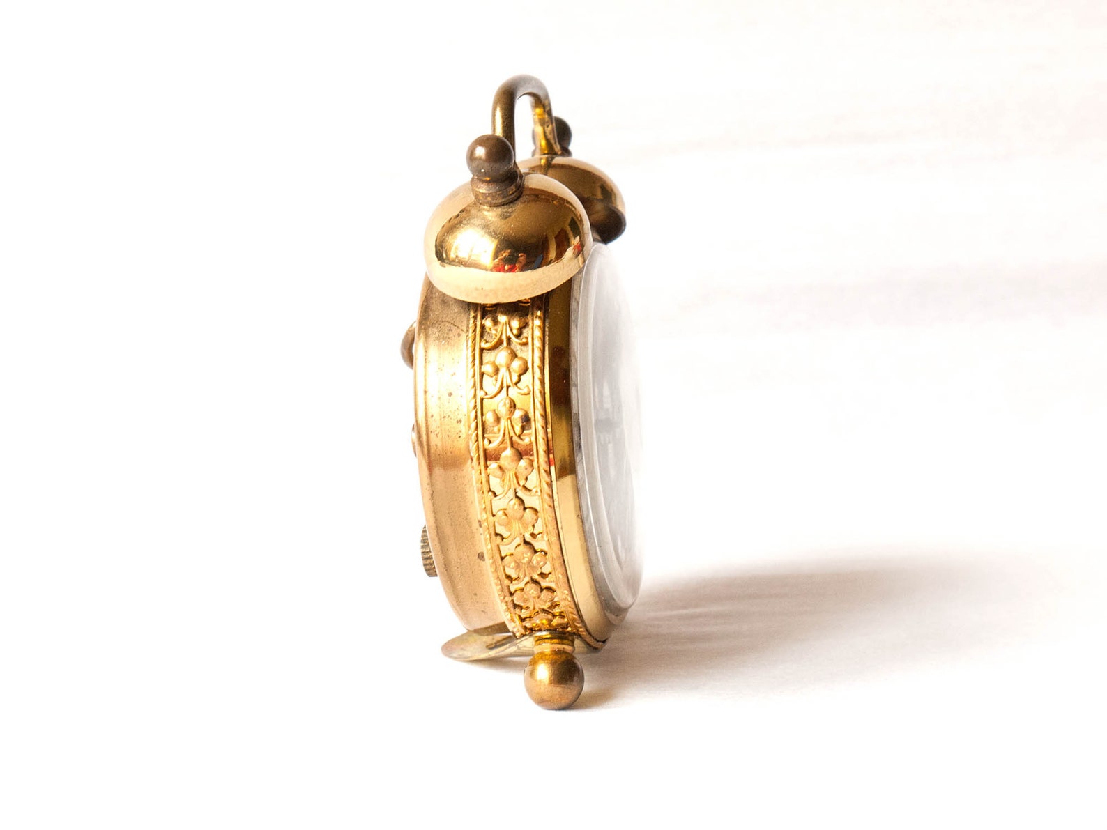 Blessing Ornate Filigree Brass Alarm Clock From the 1960s, NOT WORKING ...