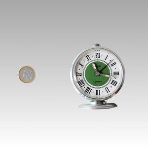 Green Mid-century Slava Alarm Clock From the USSR - Etsy