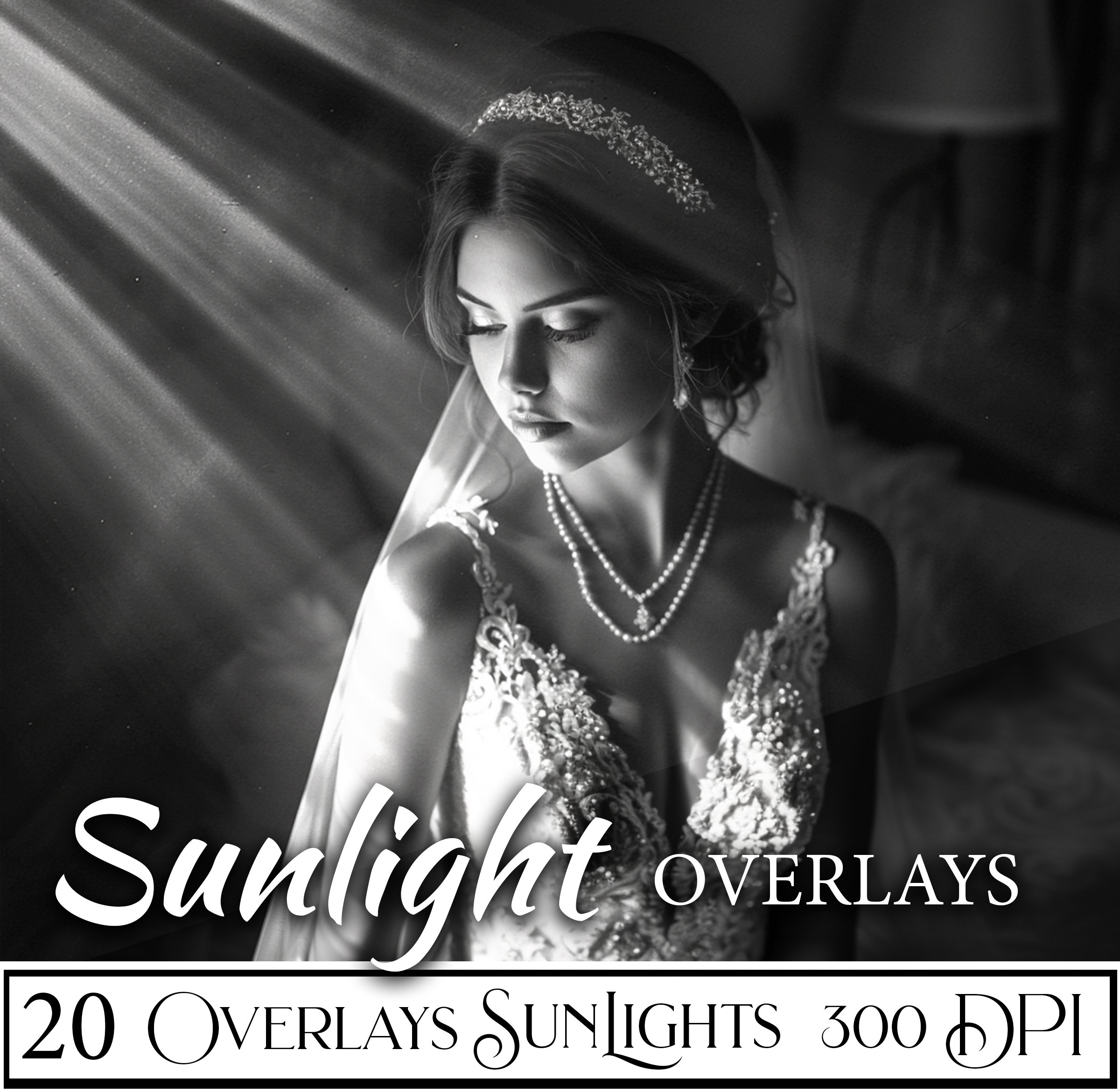 20 Sunlight Overlays, Wedding Light Overlays, Photo Overlay, Photo ...