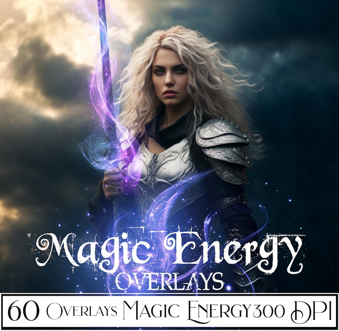 60 Magic Energy Overlays, Magic Orbs Overlays, Photo Overlay, Photo ...