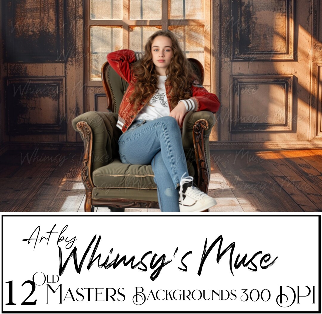 12 Old Masters Background for Composite Photography, Graduation ...