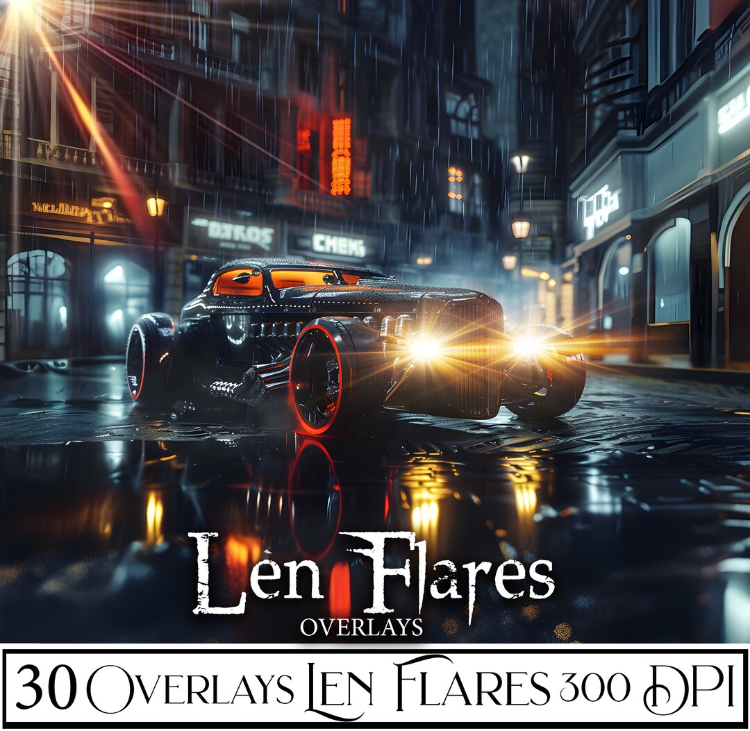 30 Len Flares Overlays, Flare Overlays, Photo Overlay, Photo Editing ...