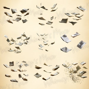 30 Book and Pages Overlays, Floating Pages Overlays, Photo Overlay ...