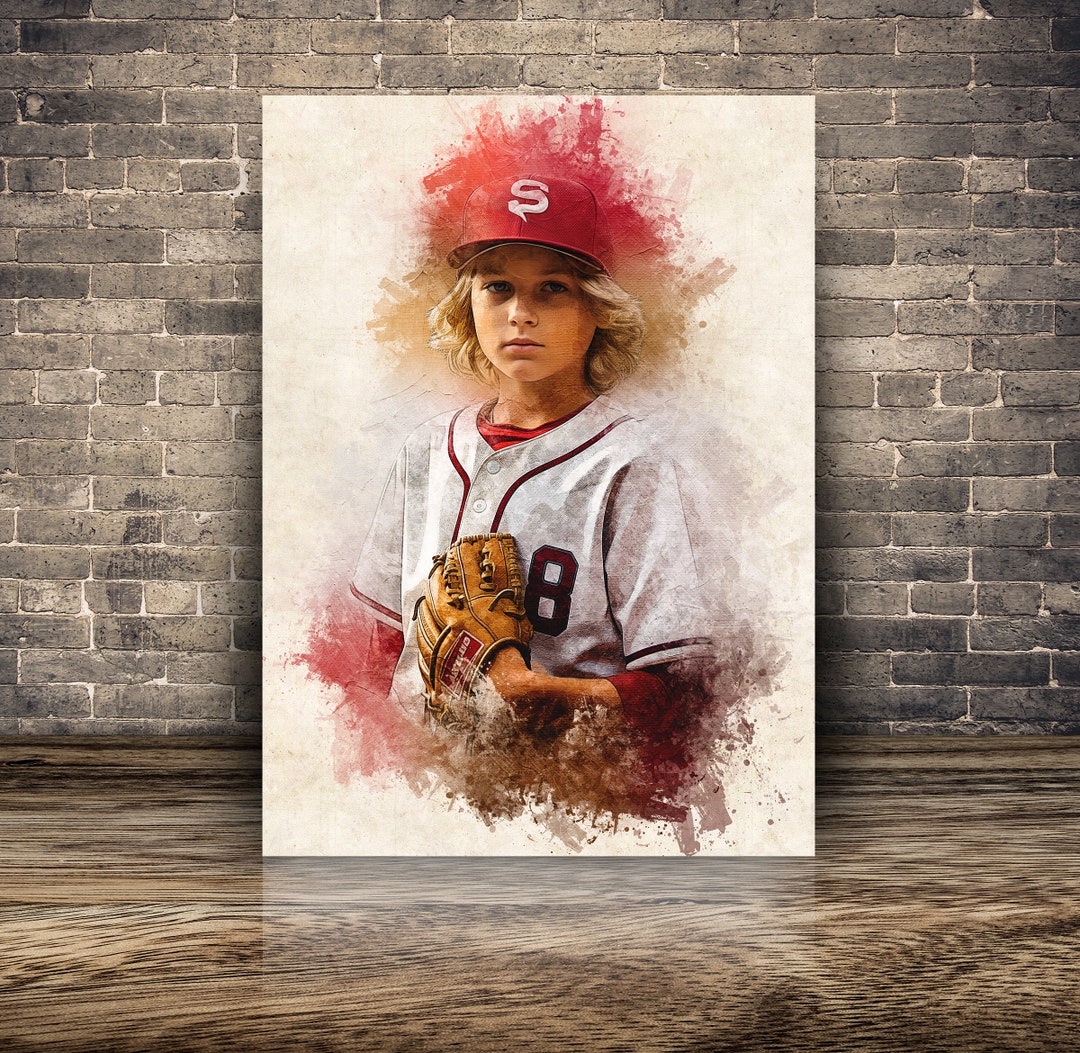 Personalized Sport Portrait From Photo. This is a Great Unique Gift You ...