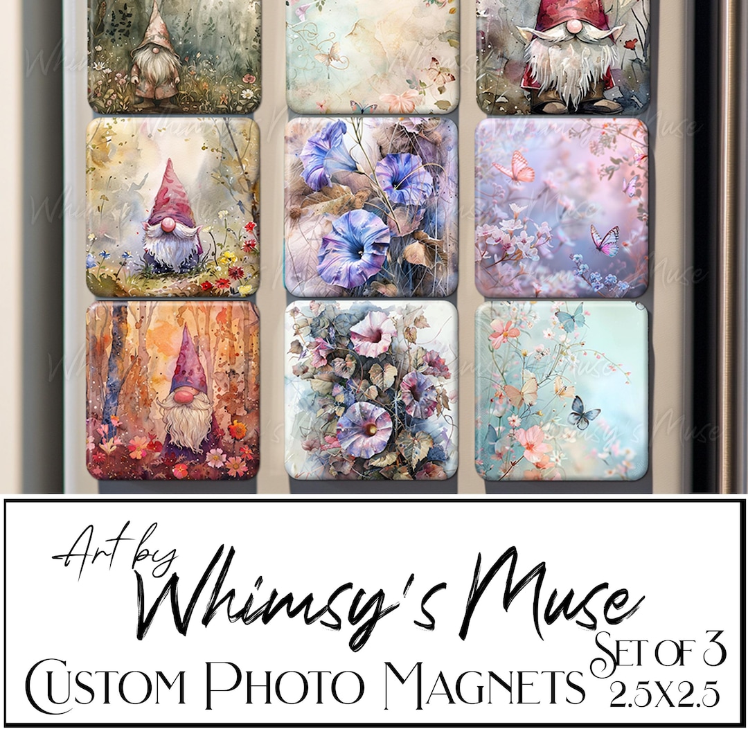 Custom Photo Magnets Photo Fridge Magnet Photo Keepsake Magnet Wedding ...