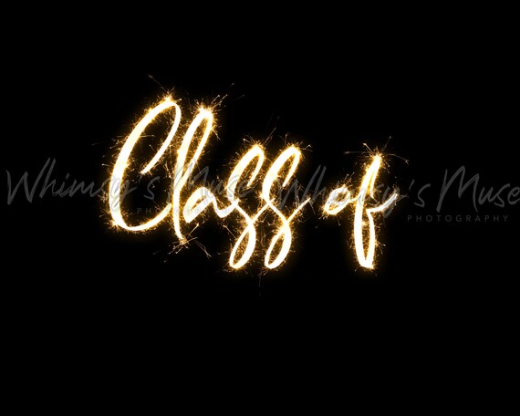 Sparkler Overlay Class of Digital File Class of PNG - Etsy
