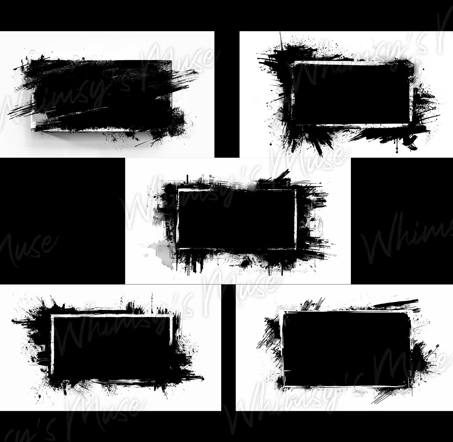 20 Watercolor Overlays, Transparent Opening, Photo Overlay, Photo ...