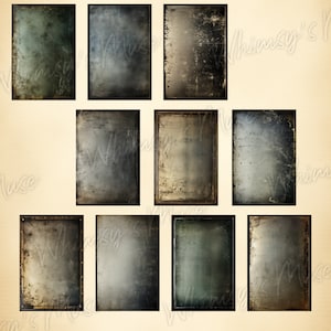 20 Tin Type Overlays, Photo Overlay, Vintage Textures, Vintage Overlays ...