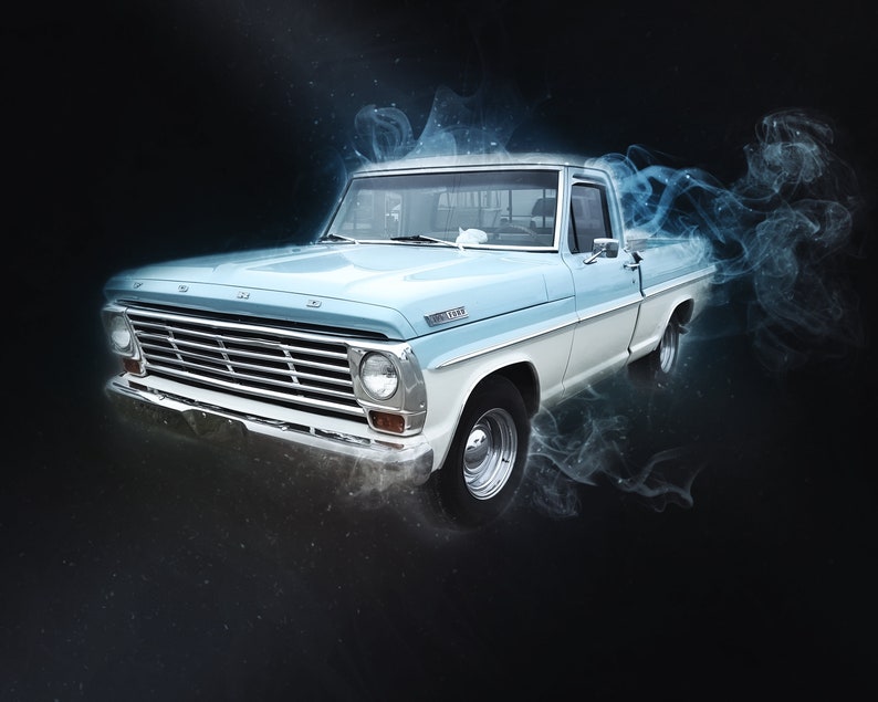 Digital Custom Car Portrait Man Cave Turn Your Photo Into - Etsy