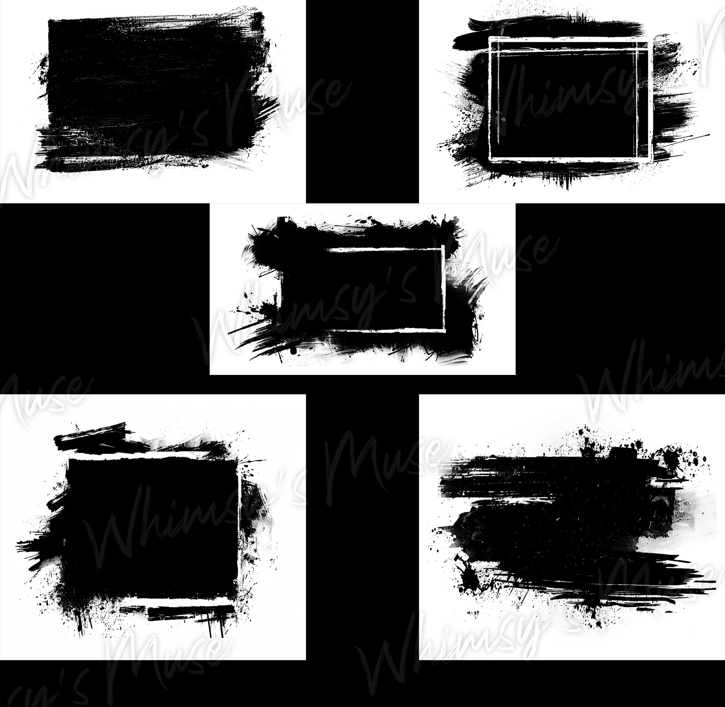 20 Watercolor Overlays, Transparent Opening, Photo Overlay, Photo ...