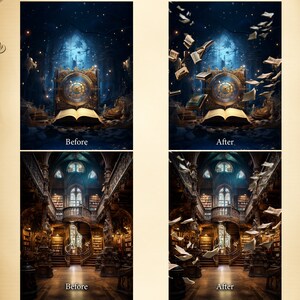 30 Book and Pages Overlays, Floating Pages Overlays, Photo Overlay ...