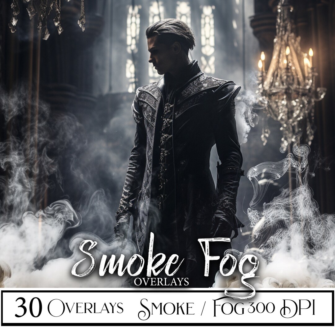30 Magic Smoke Overlays, Smoke Overlays, Photo Overlay, Photo Editing ...