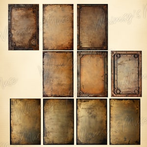 20 Steampunk Tintype Overlays, Photo Overlay, Vintage Textures, Vintage ...