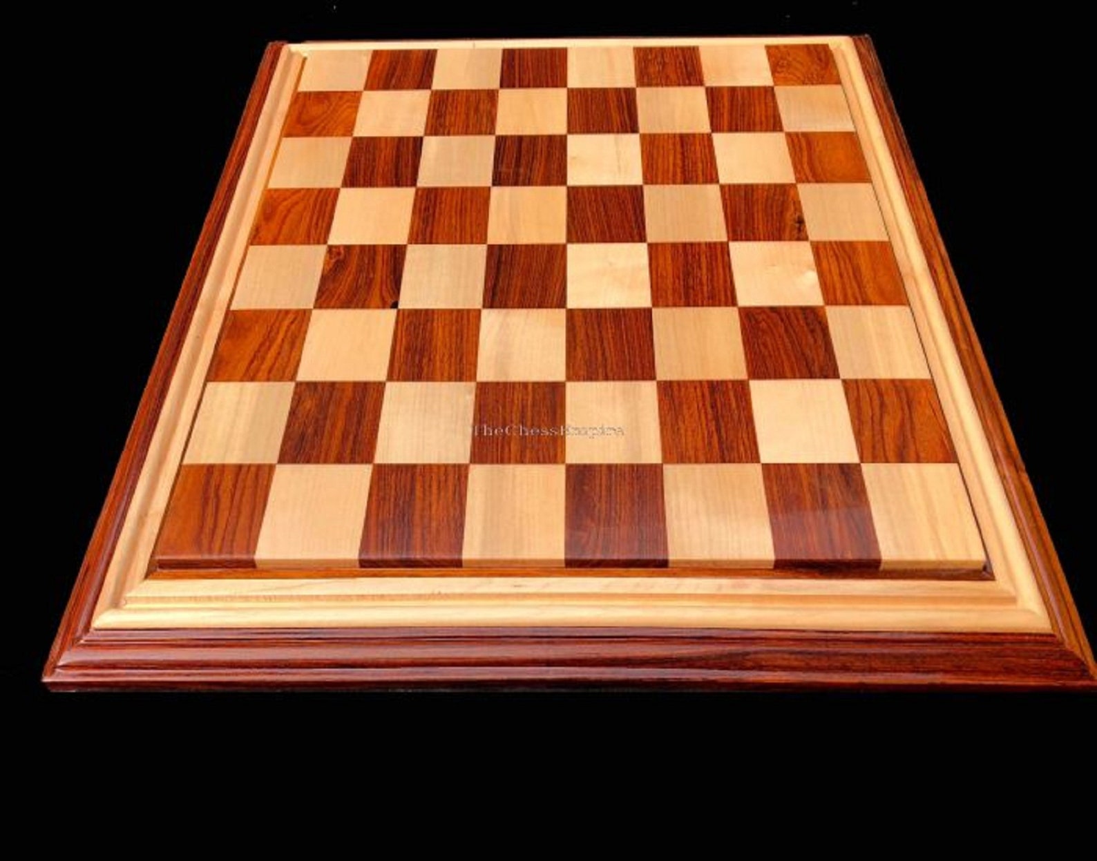23” Signature Series Luxury Chess Board With 2.25” Square Solid Wood ...