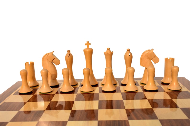 Ulbrich Series Complete Chess Set Combo With Boxwood & | Etsy