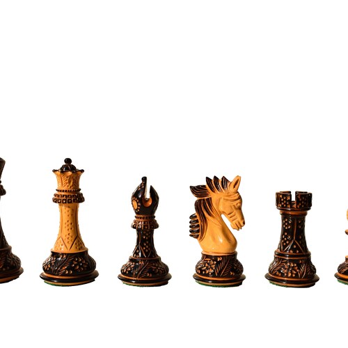 The Centurion Series Luxury Staunton Chess Pieces Boxwood & - Etsy