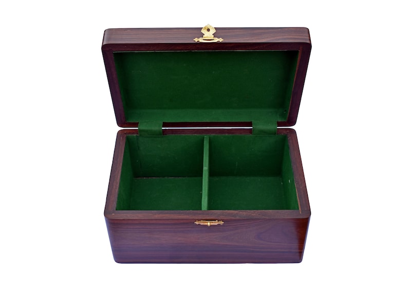 Luxury Rosewood chess set pieces storage box for 3.5 to | Etsy