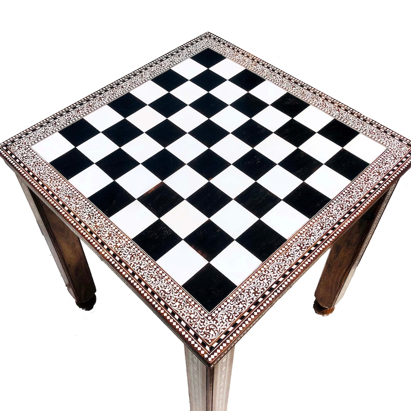 Chess Table Furniture - Etsy
