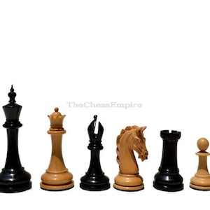 The King George Series Luxury Wood Chess Set Chess Pieces Boxwood ...
