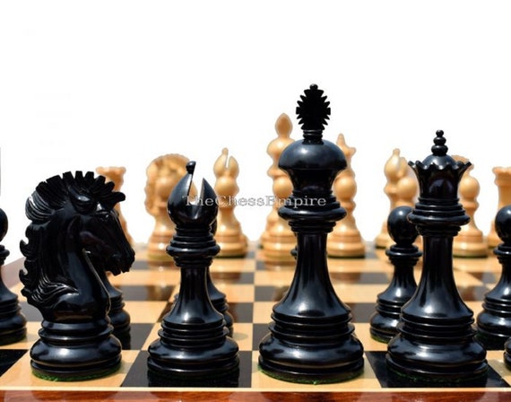 Wellington Series Luxury Chess Set Chess Pieces Boxwood & - Etsy