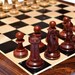 Queens Gambit Series Complete Chess Set Boxwood & Padauk 4 King With 2 ...