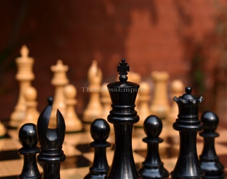 The Centurion Series Luxury Staunton Chess Pieces Boxwood & - Etsy