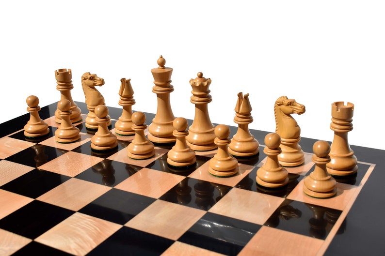 British Imperial Series Complete Chess Set Reproduction Circa - Etsy