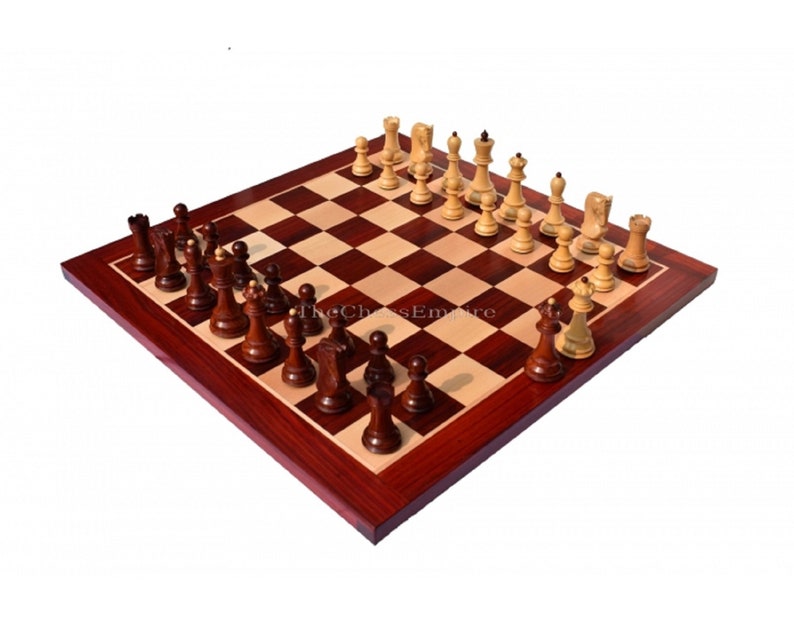 Zagreb 59 Series Complete Luxury Chess Set Boxwood & Padauk - Etsy