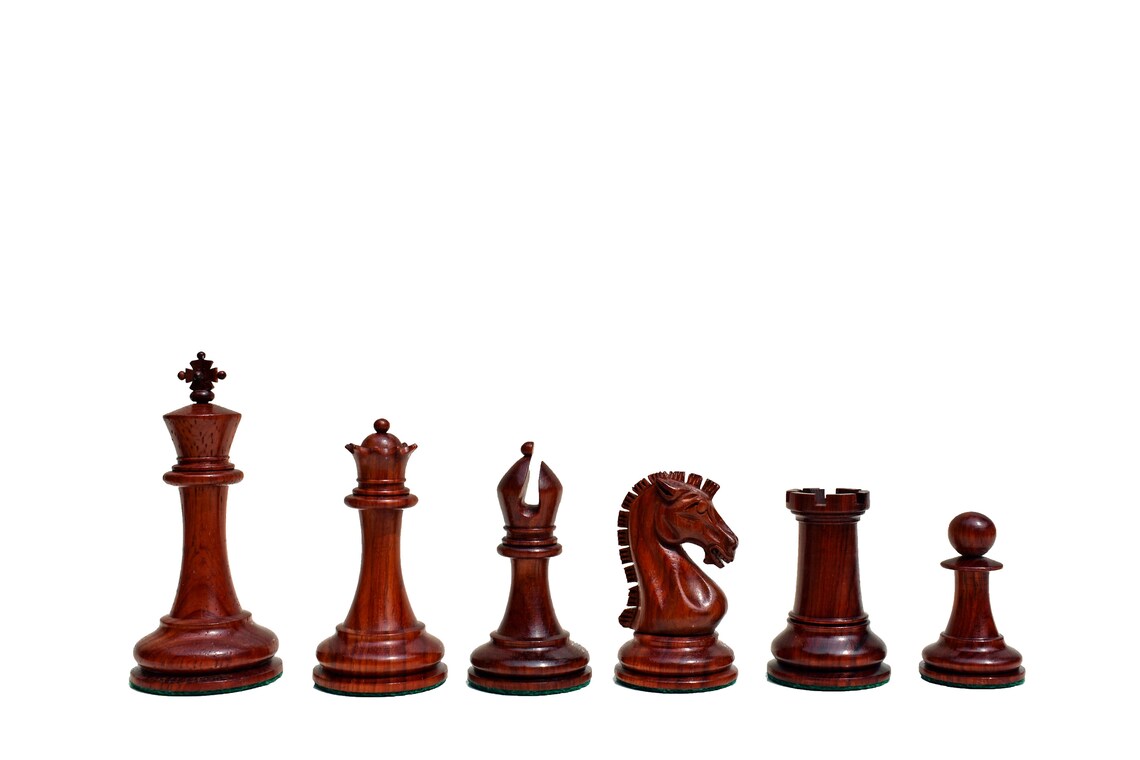 The Sinquefield Cup Luxury Wood Chess Pieces 3.625 Boxwood & | Etsy