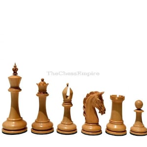 The King George Series Luxury Wood Chess Set Chess Pieces Boxwood ...