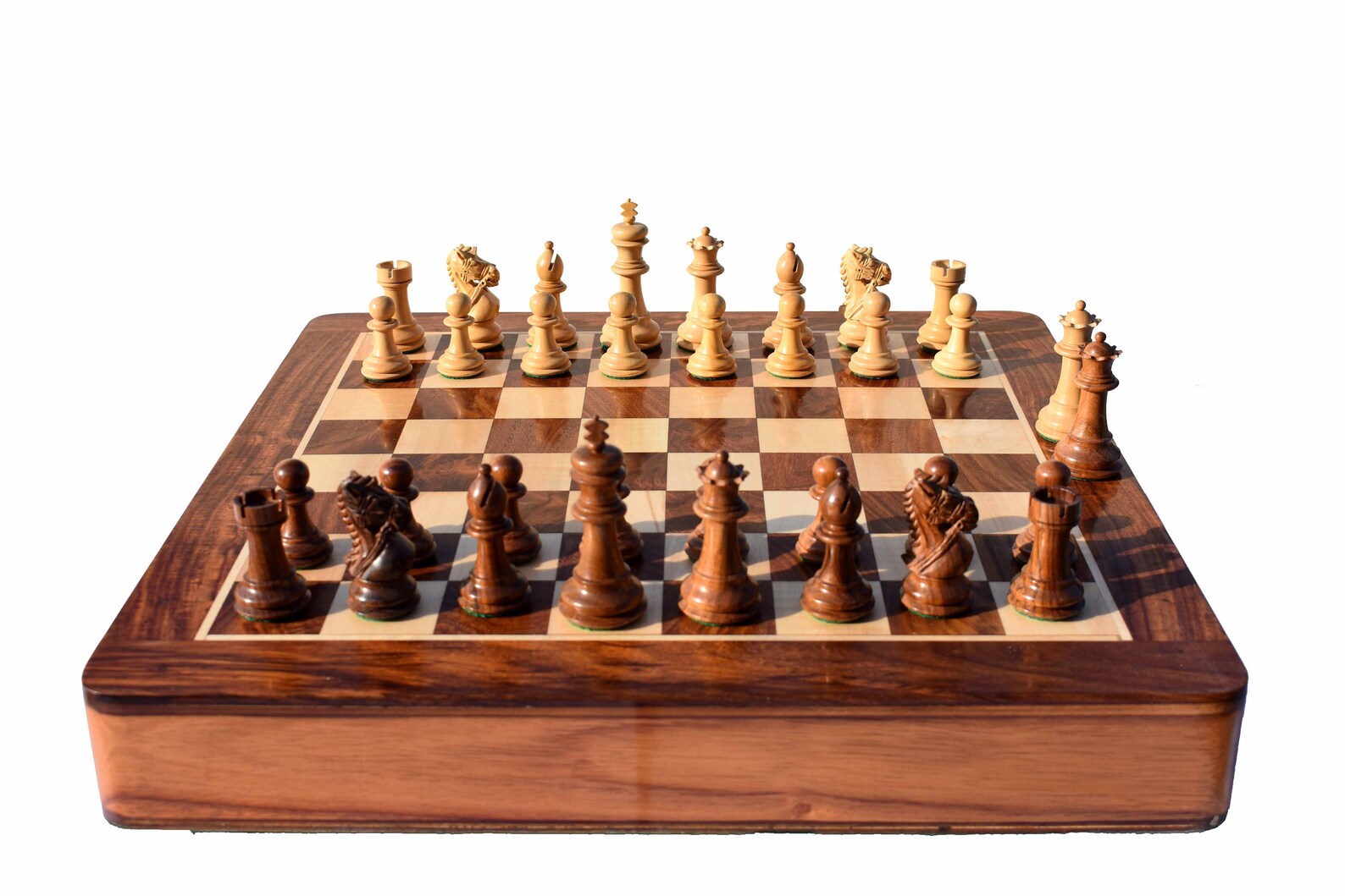 The Kings Bridle Series Complete Chess Set Boxwood & Sheesham - Etsy