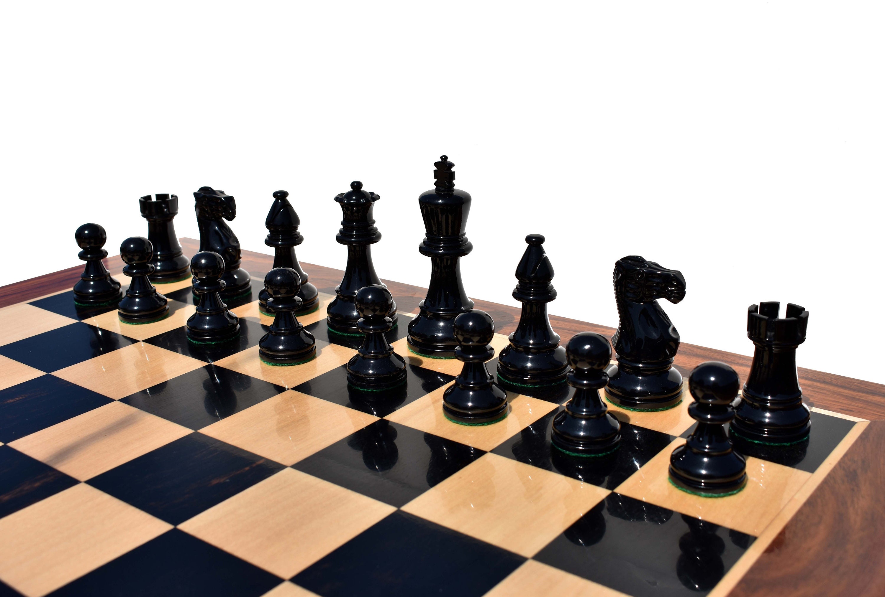 AIW-350 Luxury Chess Pieces Turkish Blue & Black 3.75 - Etsy