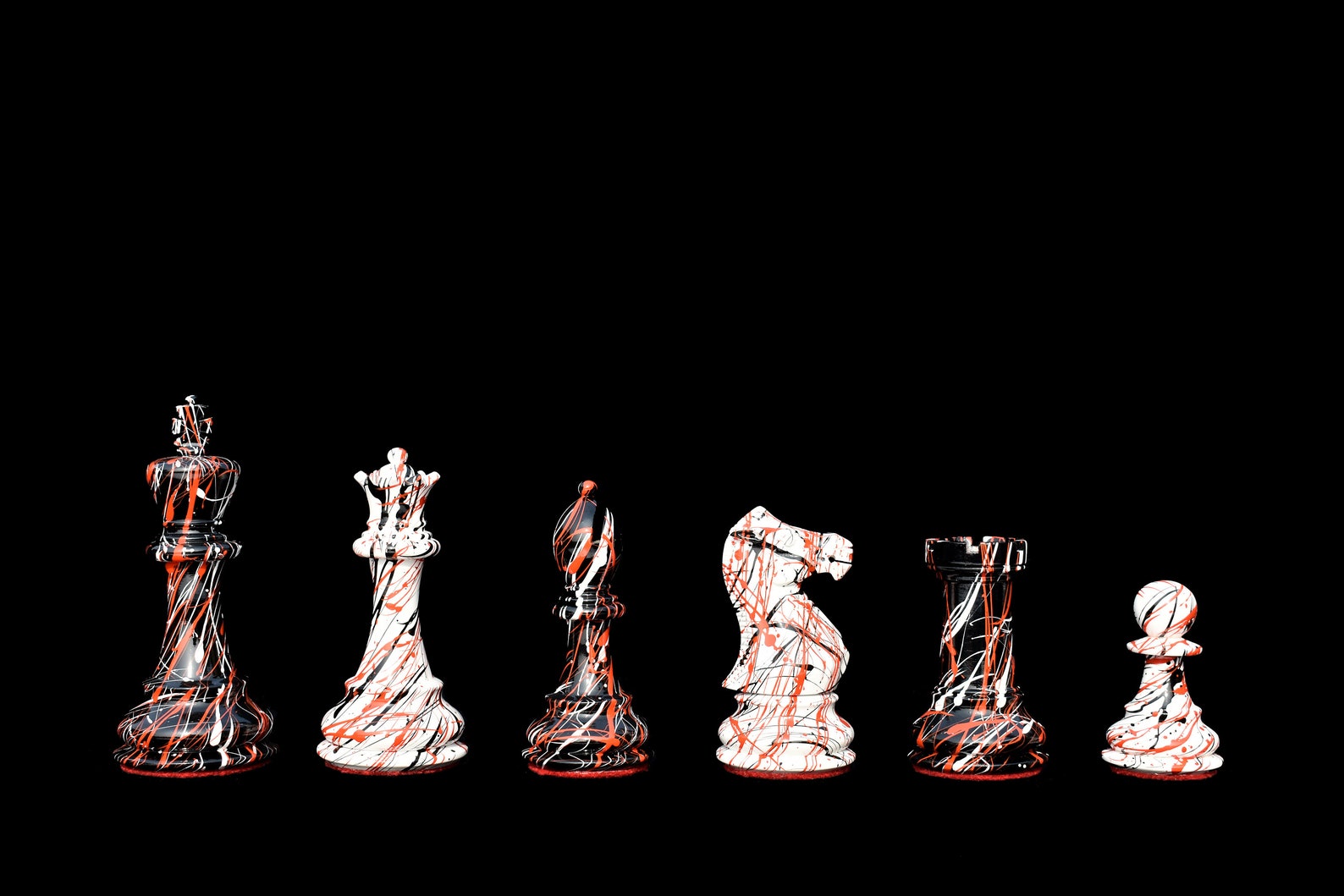 The Zebra Series Luxury Chess Pieces 4 King Boxwood - Etsy